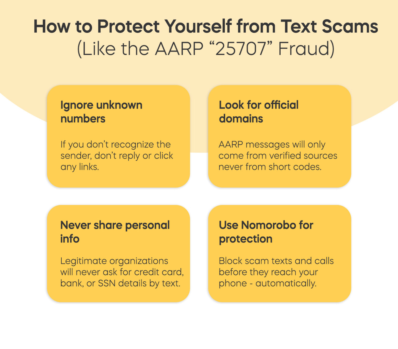 AARP Text Scam Alert: Messages from “25707” Are Fake — Here’s How to ...